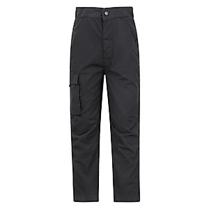 Mountain Warehouse Active Kids Pants Black 11-12 Years