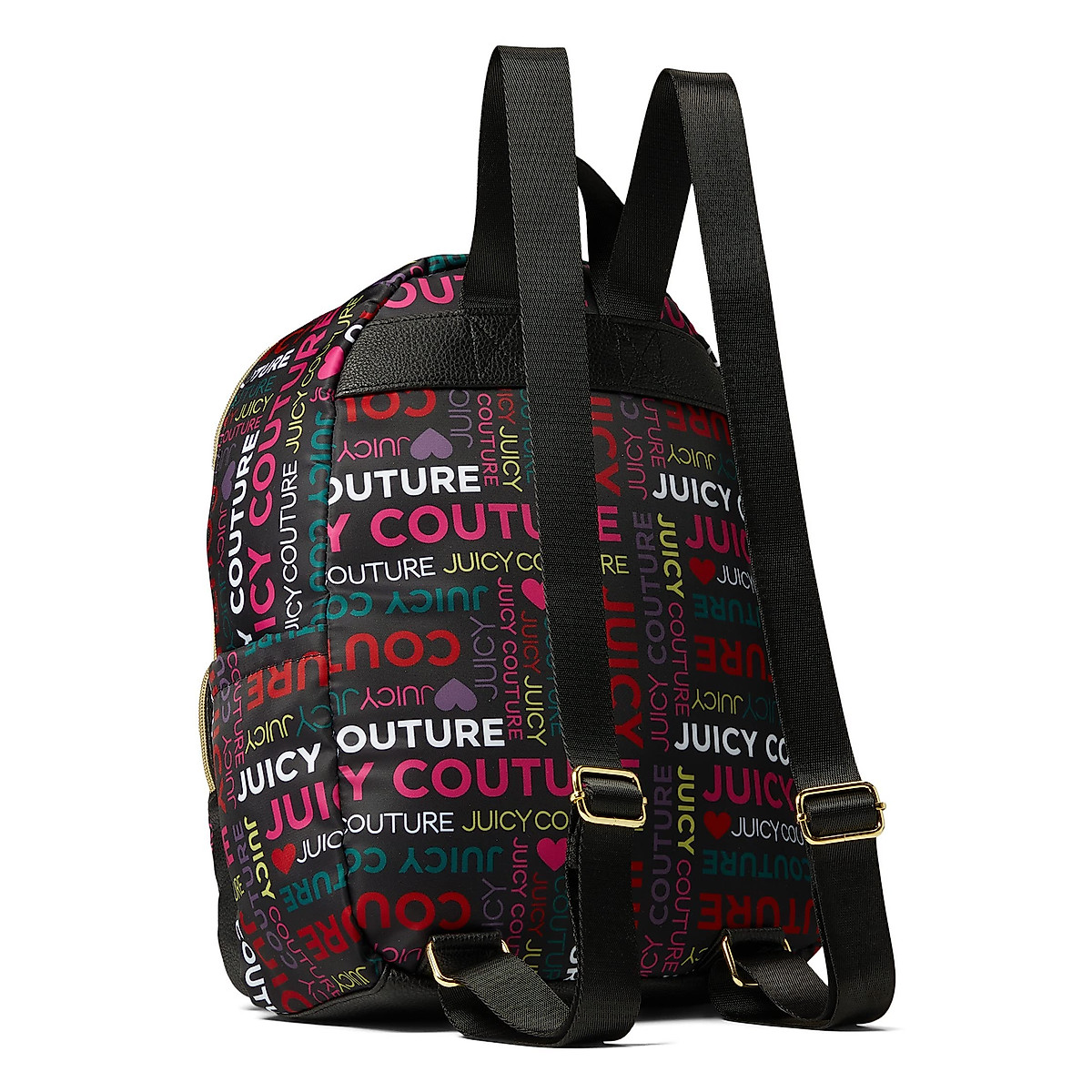 Juicy Couture Word Play Backpack Block Logo Multi One Size