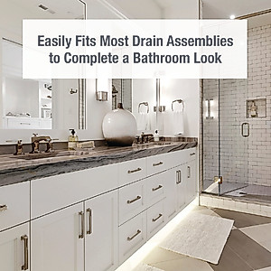 Bathroom Sink Pop-up Stopper Replacement for Lavatory Pop-up Drain Assembly, Polished Brass, 11044