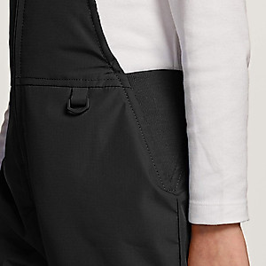 TSLA Kids Little Boys Girls Baby Winter Snow Bibs, Waterproof Insulated Snowboard Overalls, Ripstop Ski Pants, Winter Snow Overall Black, 3T