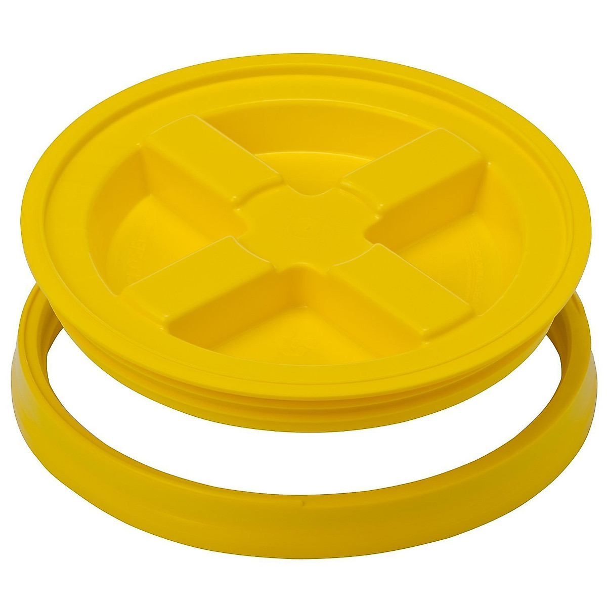Gamma Seal Lid - Yellow - For 3.5 to 7 Gallon Buckets or Pails Gamma2