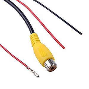LETAOSK Back Up Reversing Rear View Camera Wire Cable Adapter Fit for Toyota Corolla Auris 2013-2015