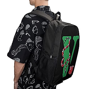 bziynez 17" Fashion Bookbag Lightweight Casual Laptop Backpack for Men and Women