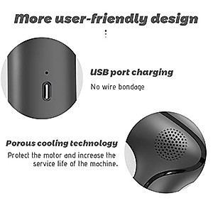 Jeanoko Portable Air Duster, Multifunctional Electric Dust Blower High Efficiency for Home