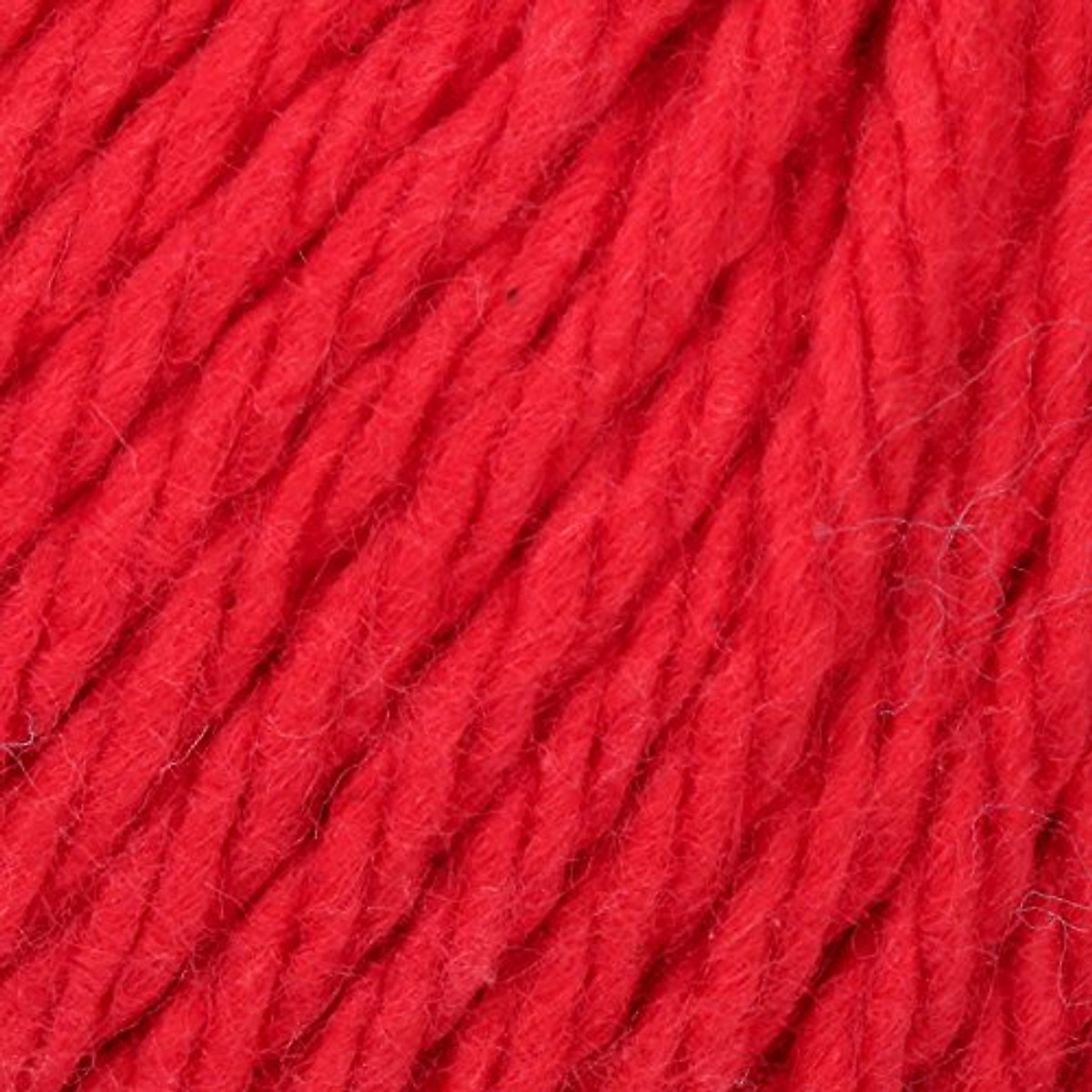 Lily 10201818705 Sugar 'N Cream Super Size Solid Yarn, 4oz, Gauge 4 Medium, 100% Cotton - Red - Machine Wash & Dry,Big Ball
