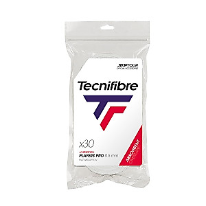 Tecnifibre ATP Pro Players Overgrip 30 Pack White
