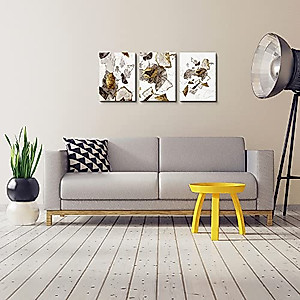 Canvas Wall Art For Living Room Family Wall Decor For Bedroom Fashion Kitchen Wall Pictures Artwork Office Canvas Prints Abstract Paintings Modern Bathroom Home Decorations 12" X 16" 3 Piece Set