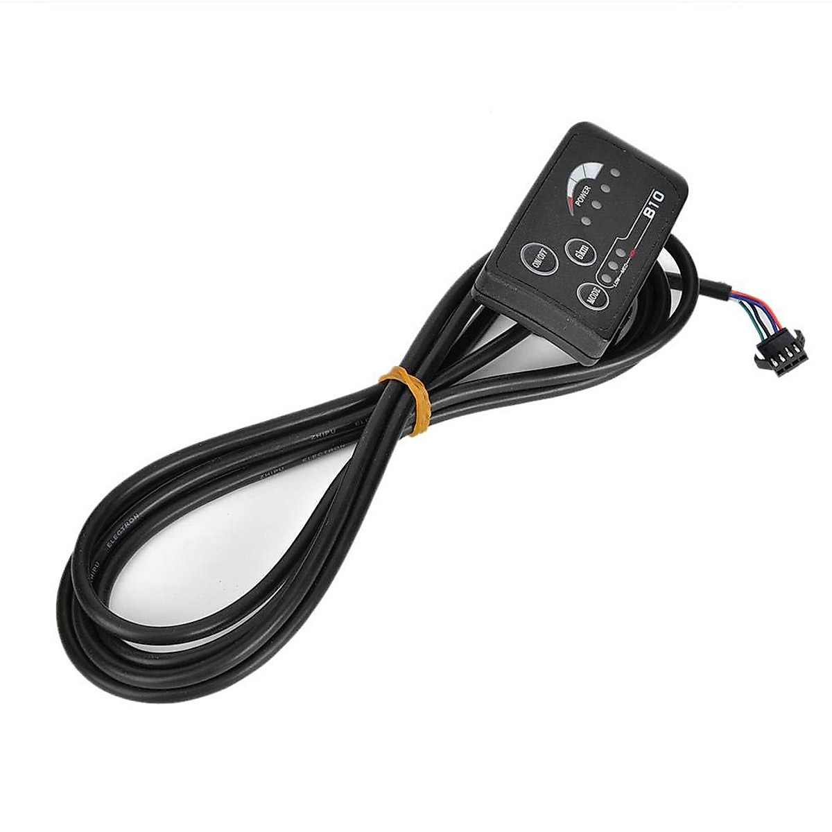 10Pcs Ecotric Led Display-Display Ebike 810 - Electric Bicycle 810 LED Display LCD Panel Electric Vehicle Instrument with 4-Wire Cable Control Panel