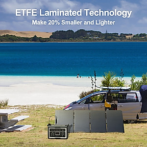 WETOWN 200 Watt Solar Panels Portable 20V for Solar Generator Power Station Foldable Solar Panel Kit with MC-4 + XT60 Output Waterproof IP67 for Camping Off-Grid