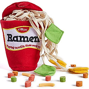 CHEWFFON Dog Puzzle Toys, Dog Toys, Interactive Dog Toys, Dog Enrichment Toys, Crinkle Dog Games, Durable Hide and Seek Toy, Nose Work Toy for Small and Medium Dogs, Treat Dispensing Toys