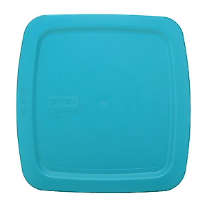 Pyrex C-222-PC 2qt Turquoise Easy Grab Lid (2-Pack)