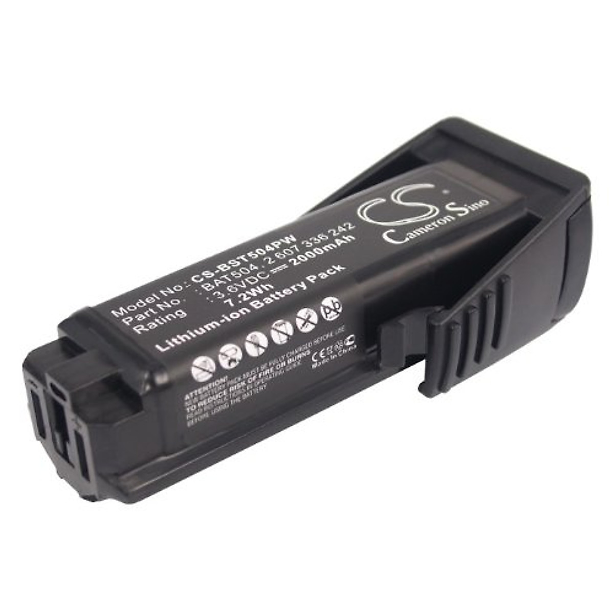 3.6V Battery 2000mAh Replacement for Bosch 36019A2010, GSR Mx2Drive, GSR PRODRIVE, Bosch 2 607 336 241, 2 607 336 242, BAT504
