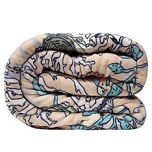 Carstens, Inc Carstens Coastal Reef 54x68 Throw Blanket, Blue