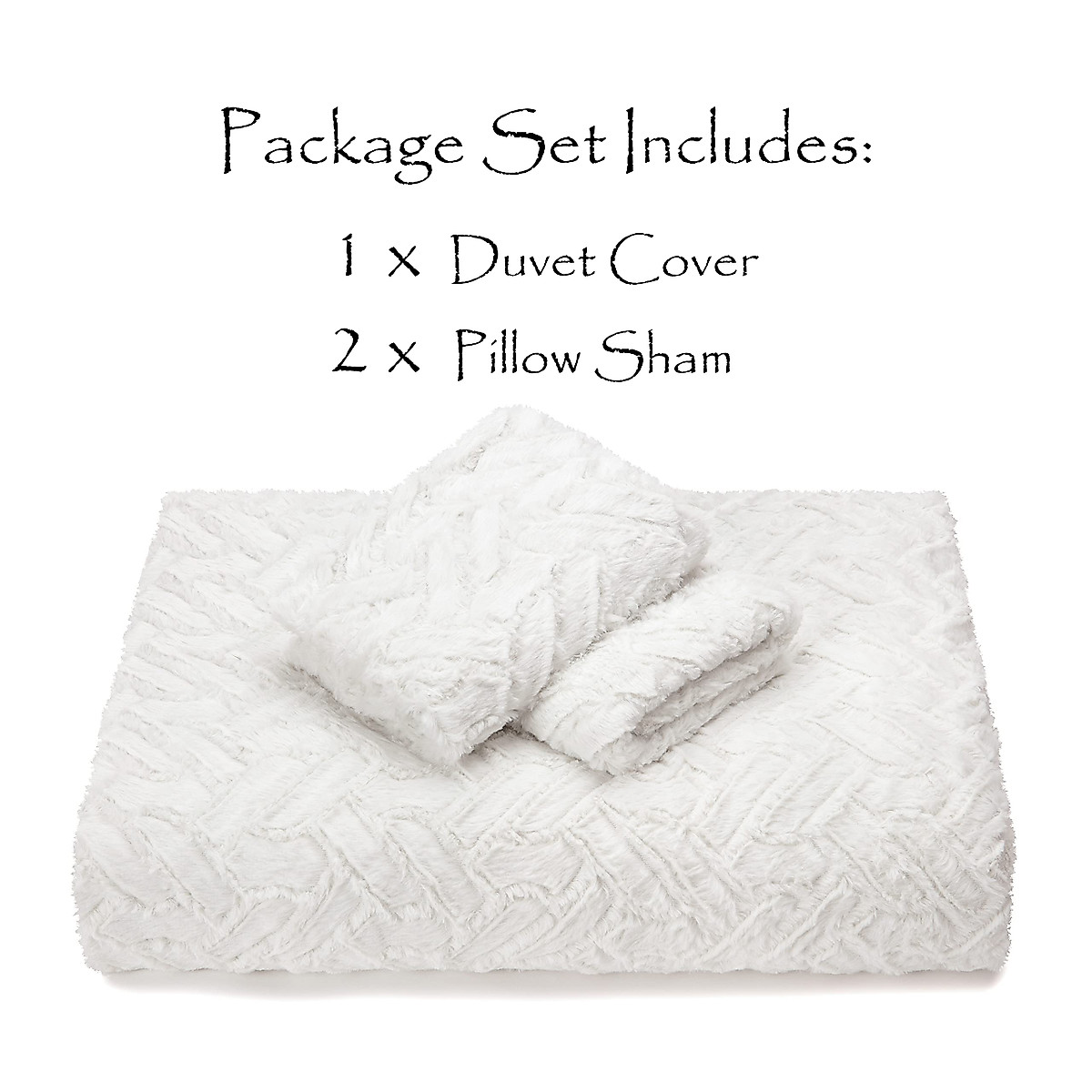 Chanasya Premium Soft Cloud Faux Fur Duvet Cover Bedding Set Queen Size - 3 Piece Combo Set - Textured Embossed Fuzzy Soft Velvet Mink Bedcover - Zipper Closure Machine Washable - Tan Turquoise