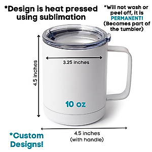 Kid's Christmas Dinosaur Hot Chocolate Mug/insulated with lid/custom Merry Christmas Dinosaur mug with name gift for son grandson nephew