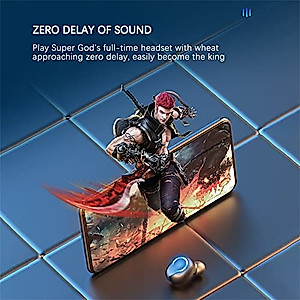 Wireless Earbuds Bluetooth 5.0 Headset Wireless Earphones Mini Earbuds Stereo Headphones Earphone for Music Sport