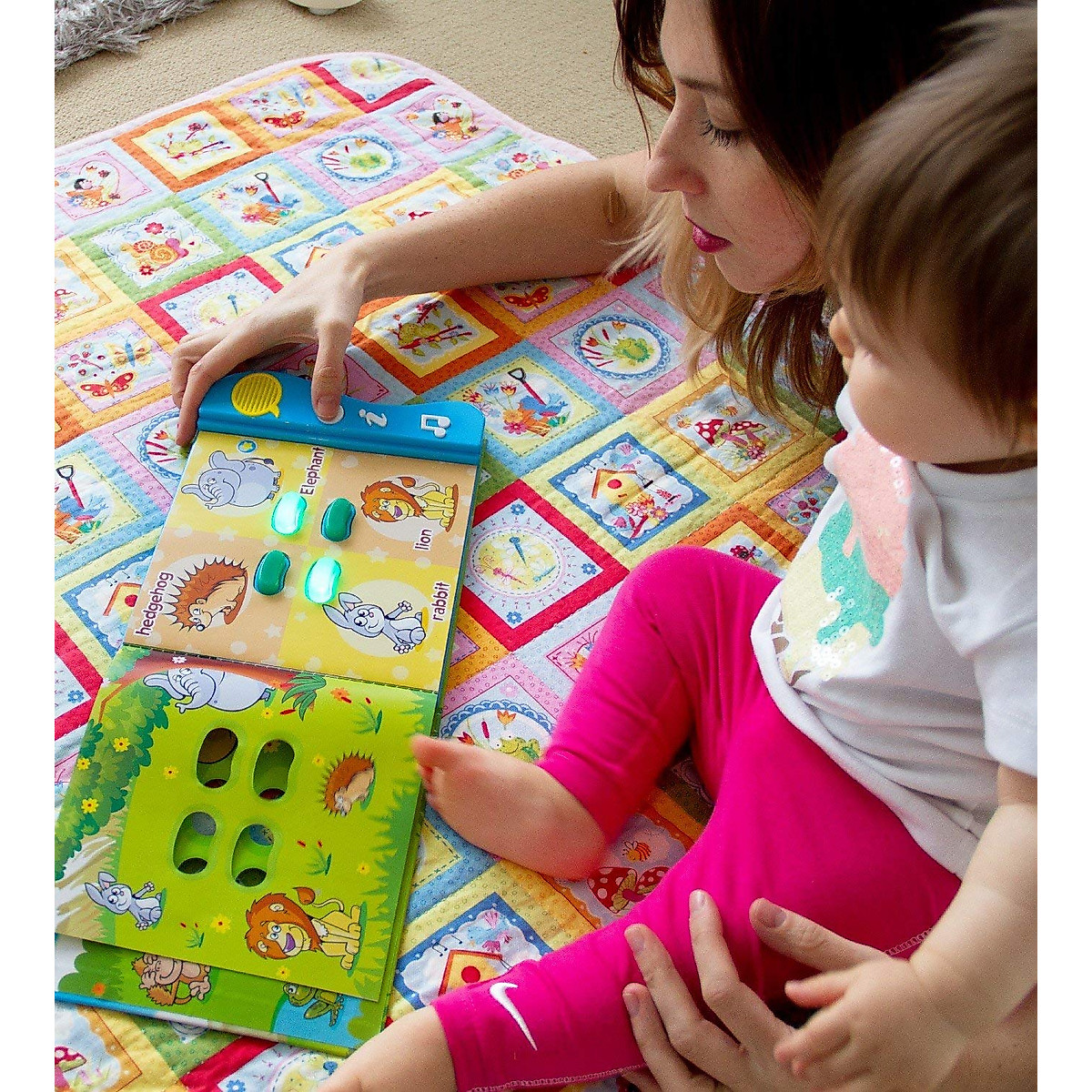 Animal Sounds Book: One Year Old Toys, Books for Toddlers, Books for 2 Year Olds | See and Say Learning | Kids Books 1-3 | Essential Learning Toys for 1+ Year Old