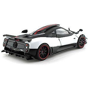 Pagani Zonda 5 Cinque White and Black 1/18 Diecast Model Car by Motormax 79158white