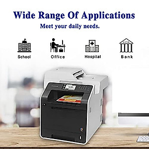 MITOCOLOR Compatible TN336C TN336M TN336Y Toner Cartridge Replacement for Brother TN336 3 Pack Toner to Compatible with HL-L8350CDW/CDWT MFC-L8600CDW DCP-9050CDN Printers (1C/1M/1Y)