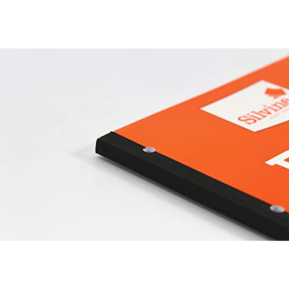 Silvine 160 Page A4 Refill Pad, Side Bound and Punched 4 Holes. Ruled 8mm Feint with Margin. Ref A4SRPFM