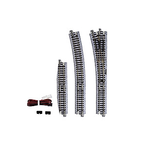 Kato USA, Inc. N #4 Remote Left-Hand Turnout, KAT20220