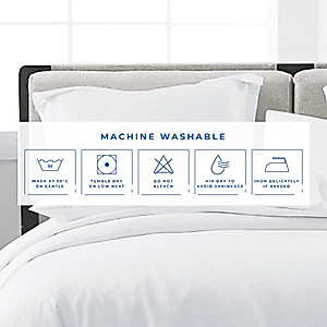 Kotton Culture 100% Egyptian Cotton 1 Piece Luxury Duvet Cover Set - 1200 Thread Count - Soft Duvet Cover with Zipper and Corner Ties - Sateen Weave California King Size White