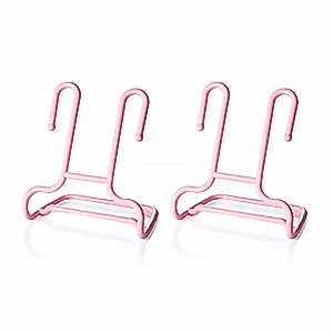 KNFUT Shoe Slots, 2PCS/Set Multi-Function Shoe Shelf Organizer Creative Shoes Drying Rack Stand Hanger Dropship (Color : Pink Color)