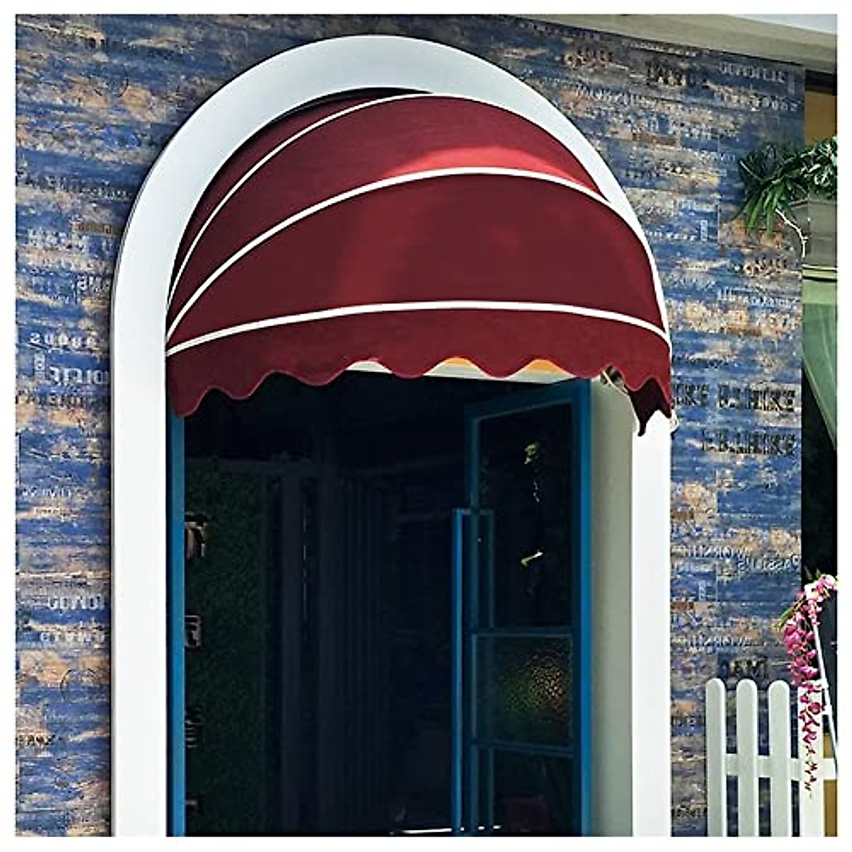 Foldable Dome Awning for Windows & Doors - UV & Water Resistant