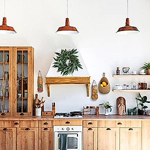 4 Pcs Jute Hanging Fruit Baskets for Kitchen Boho Hanging Wall Basket Handwoven Potato Garlic Onion Pantry Storage Baskets for Kitchen Wall Home Restaurant Vegetable Holder (Khaki, Classic Style)