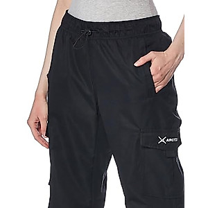 Arctix Women's Lumi Pull Over Fleece Lined Cargo Snow Pants, Black, Large