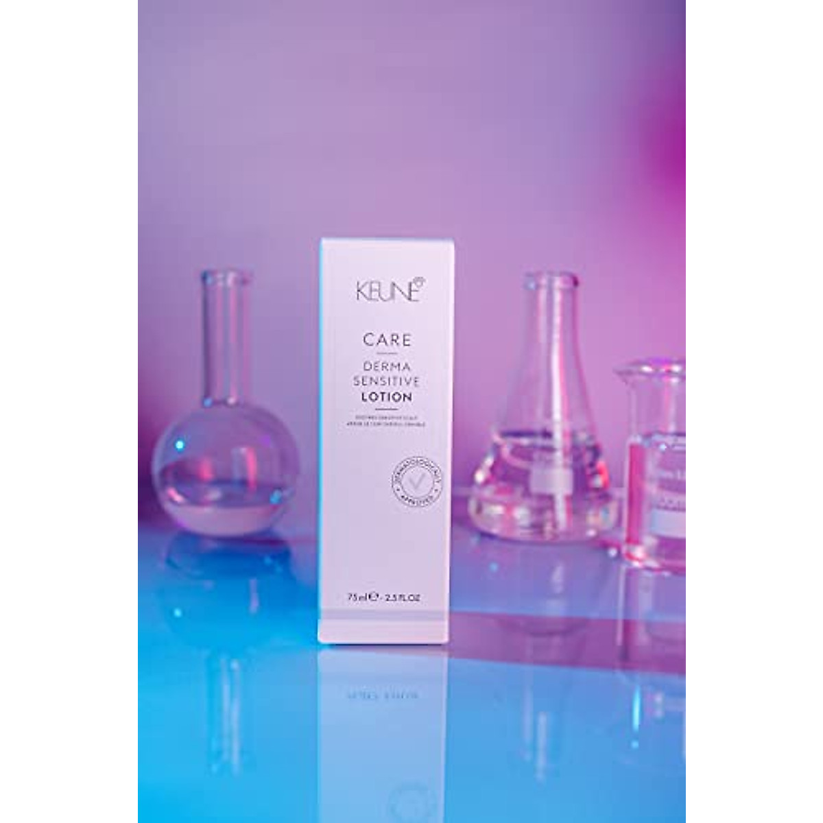 Keune Care Derma Sensitive Lotion, Soothing & Calming Treatment for Dry Scalp, 2.5 Fl Oz