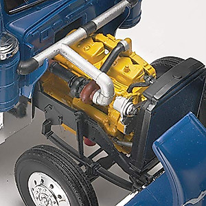 Revell 85-1507 Kenworth 900 Aerodyne Tractor 1:25 Scale 115-Piece Skill Level 4 Model Building Truck Kit, Blue, 12 years old and up