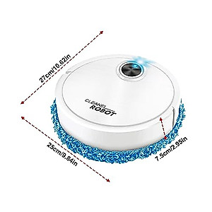 household robotic vacuums, robotic vacuum cleaner, Dry and Wet Sweeping Cleaner Robotic Vacuum, mopping robot, Mini Floor Vacuum Robot, Marble Tile Sweeper for Daily Home Cleaning, Bathroom, Bedroom,