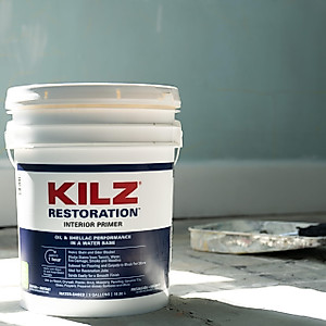 KILZ Restoration Primer, Interior, 5 Gallon