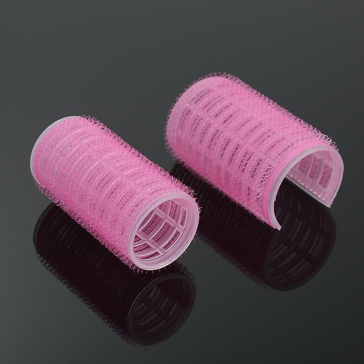 2Pcs/Set Plastic Hair Rollers Curlers Bangs Self-Adhesive Hair Volume Hair Curling Styling Tools Magic Women DIY Makeup Tools S