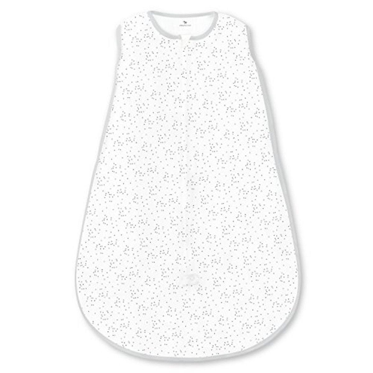 Amazing Baby Cotton Sleeping Sack, Wearable Blanket with 2-way Zipper, Sterling Confetti, Medium (6-12 mo)