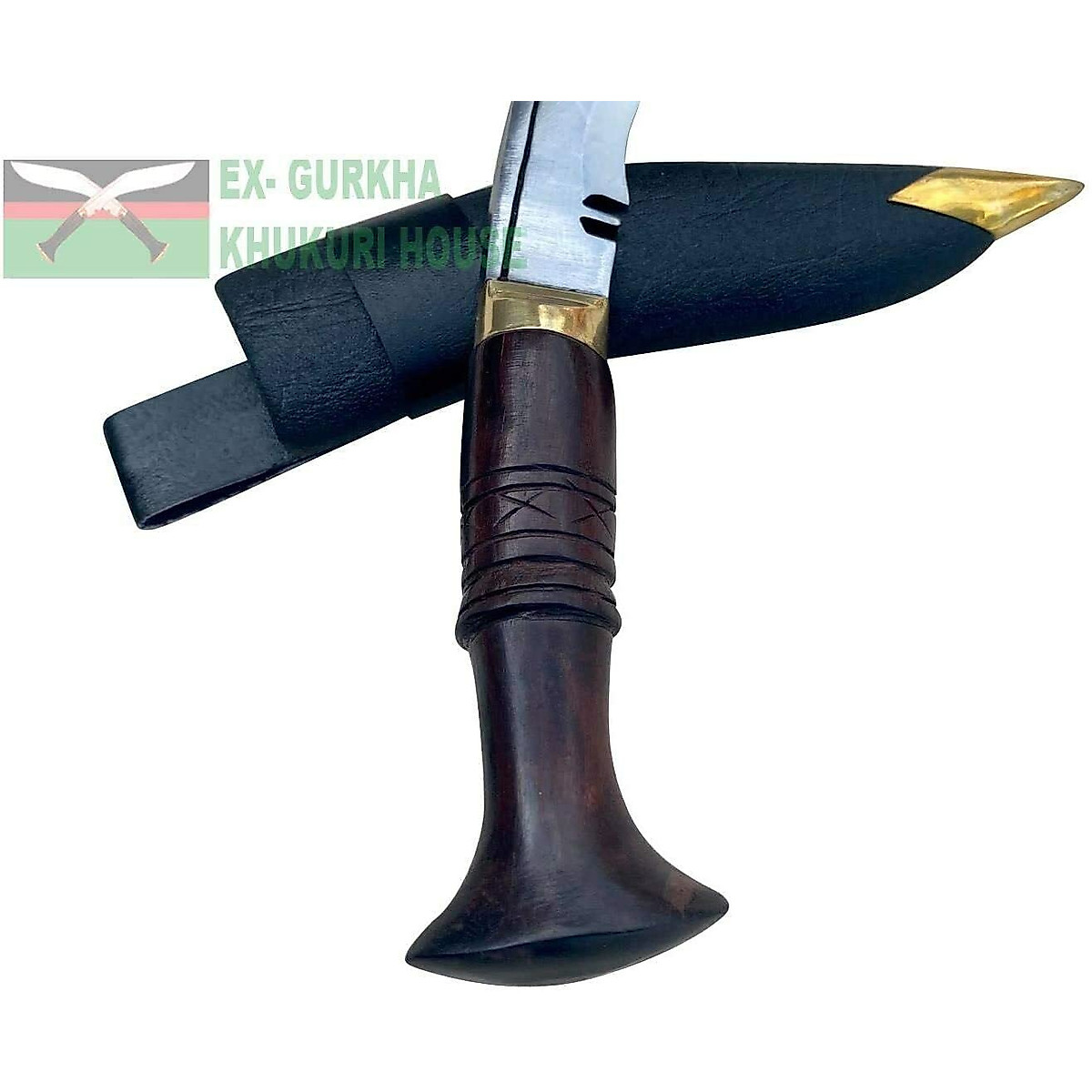 5" Blade Biltong Kukri - Carbon Steel Hand Forged Blade Kitchen Knives - EGKH Factory Outlet in Nepal - Ready to use - Balance water tempered Sharpen Edge Khukuri