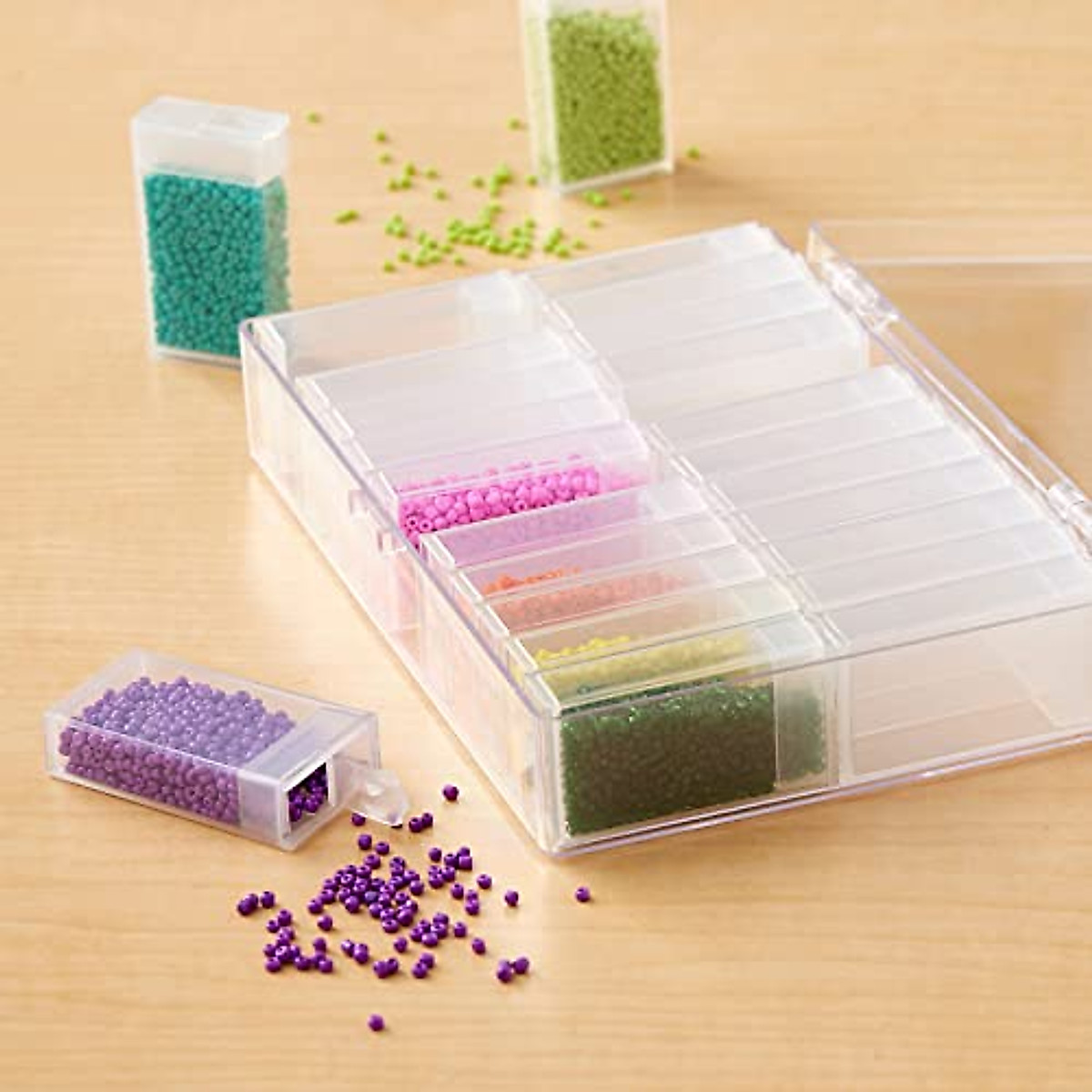 Bead Organizer with Removable Bead Containers by Bead Landing™