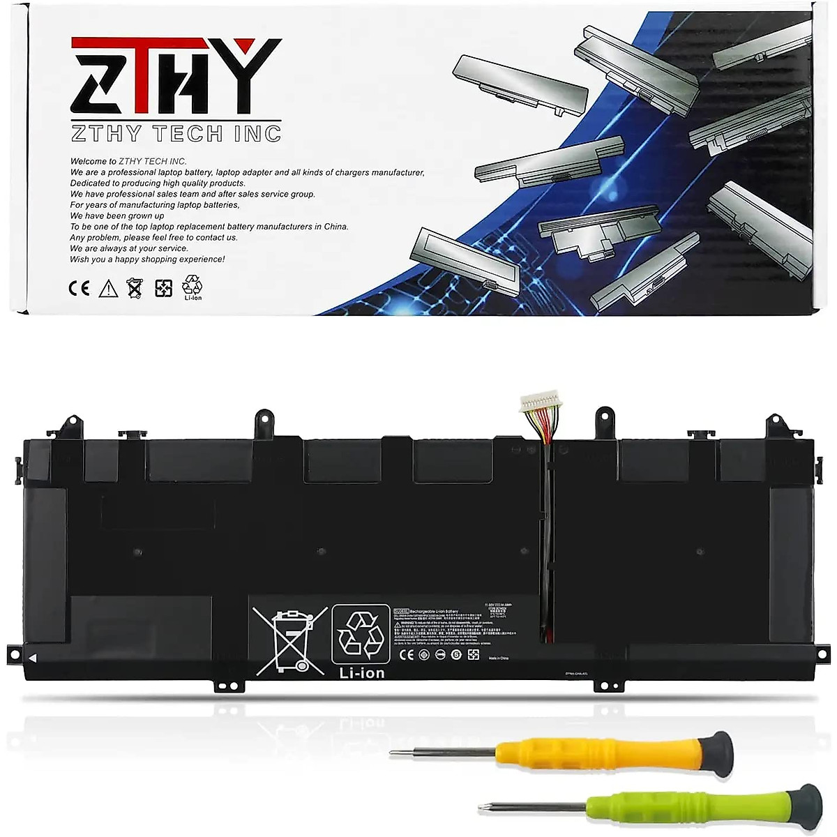 ZTHY SU06XL Battery Replacement for HP Spectre X360 15-DF 15T-DF 15-DF0XXX 15-DF1XXX 15T-DF100 15-DF0013DX 15-df1033dx 15-DF0033DX 15-DF1043DX 15-DF0043DX 15-DF0070NR L29048-271 L29184-005 SU06084XL