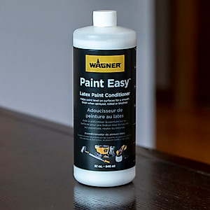 Wagner Spraytech 0154840 Paint Easy Paint Conditioner, Latex Paint Thinner for Smooth, Consistent Finish, 32 Oz. Bottle , White