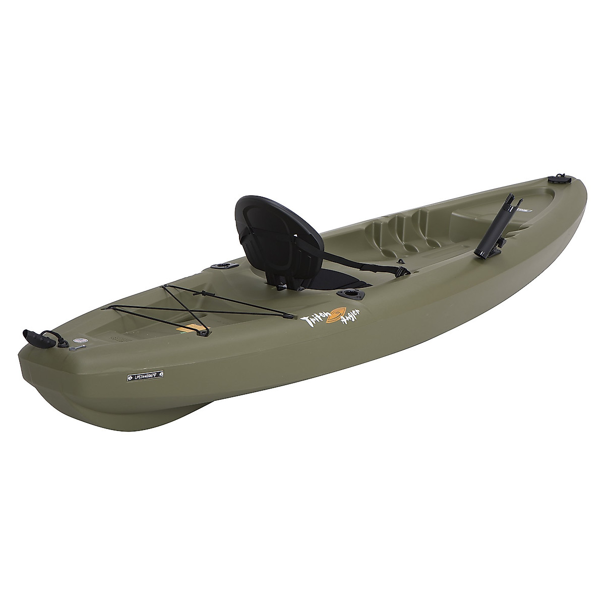 Lifetime Triton Angler 100 Fishing Kayak, Olive Green