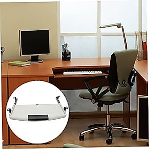 Tofficu 1pc Computer Keyboard Case Desk Keyboard Tray Computer Holder for Desk Computer Keyboard Tray Under Table Pen Tray Under Table Box Keyboard Storage Tray Desk Organizer Foshan