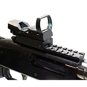 Trinity Mossberg 500 Tactical Red green Dot Sight Combo Kit home defense tactical optics hunting accessory aluminum black picatinny weaver base adapter single rail Mount.