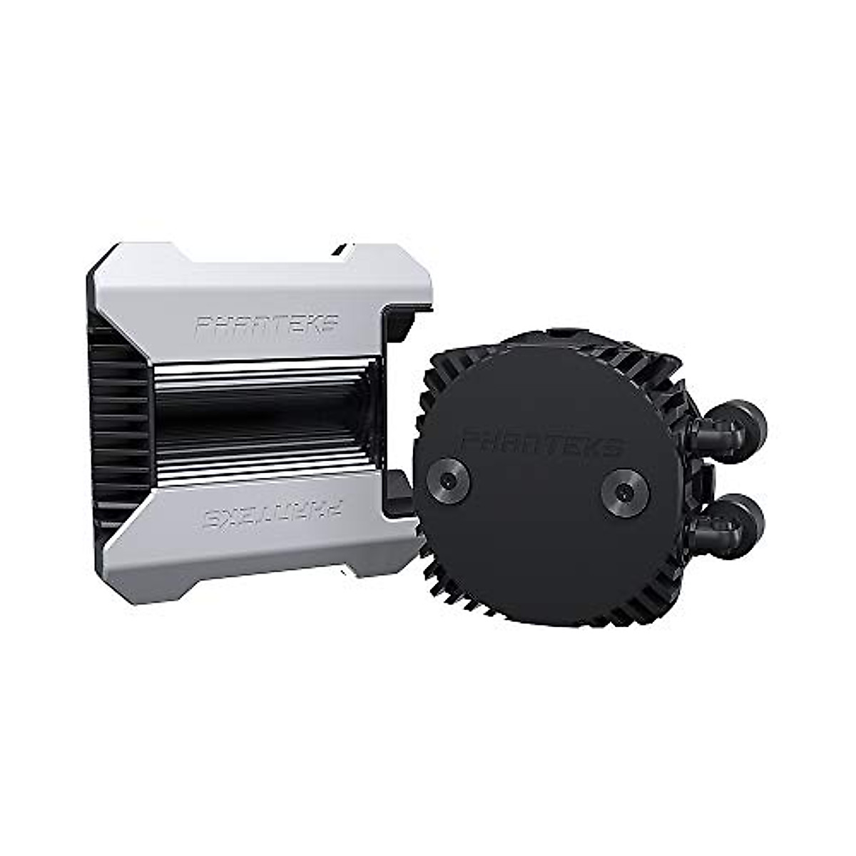 Phanteks (P-GO240MPH_DWT01) Glacier One 240MPH D-RGB AIO Liquid CPU Cooler, Infinity Mirror Pump Cap Design, 2X Silent 120mm MP PWM Fans, 2X D-RGB Halos Fan Frames, White