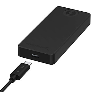 SABRENT Rocket XTRM-Q 2TB USB 3.2 / Thunderbolt 3 External SSD | up to 2700 MB/s in Thunderbolt 3 Mode or up to 900 MB/s in USB 3.2 Mode (SB-XTMQ-2TB)