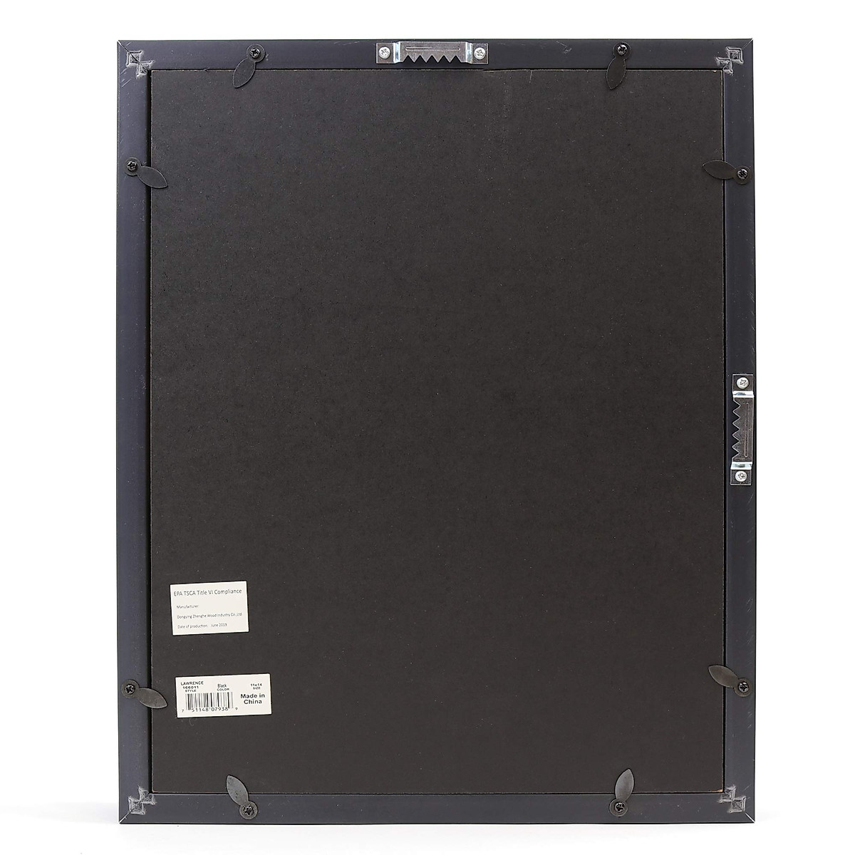 Lawrence Frames Shadow Box Frame, 11x14,Black