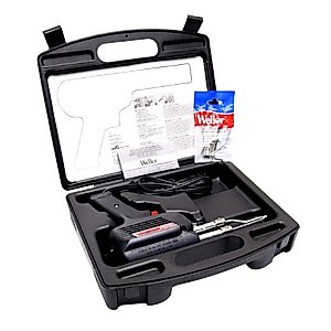 Weller 260-Watt/200W Professional Soldering Gun Kit with Three Tips and Solder in Carrying Case - D550PK, Corded Electric