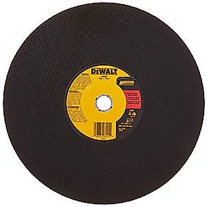 DEWALT 14" Chop Saw Blade, Metal Cut-Off Wheel (DW8001)