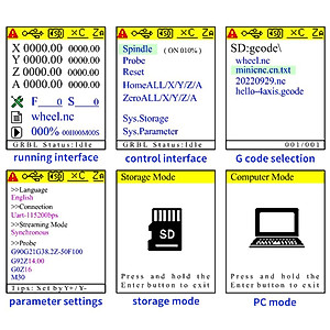 CNC Offline Controller-GRBL Control-CNC Router Machine