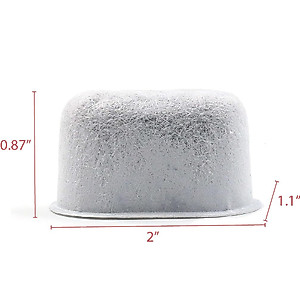 Nispira UNIV1CFLTR6PK Water Filter Pod Replacement For GE Café Specialty Drip Coffee Maker G7CDABSSTSS, G7CDAASSTSS, C7CDAAS3PD3, C7CDAAS4PW3 6 Packs